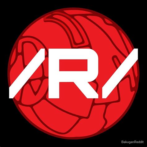 Rbakugan Logo By Bakuganreddit Redbubble
