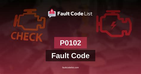 P0102 Fault Code Fault Code