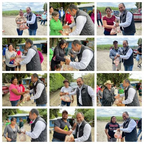 EL ALCALDE FRANK YUSSEF DE LEÓN ÁVILA CONTINUA CON LA ENTREGA DE POLLO A LAS FAMILIAS QUE