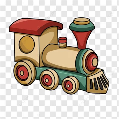 나무 장난감 기차 그림 장난감 기차 어린이 장난감 Png 일러스트 및 Psd 이미지 무료 다운로드 Pngtree