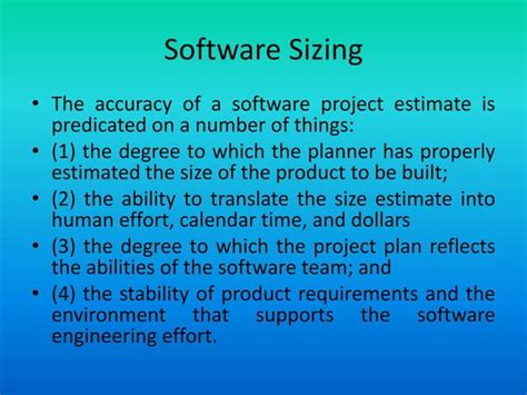 Software Engineering 9 Software Cost Estimation Ppt