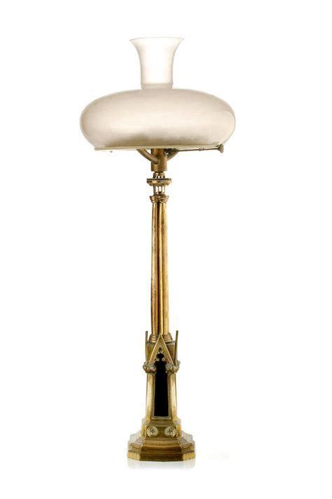 Bonhams A Late 19th Century Gothic Revival Brass Sinumbra Lamp
