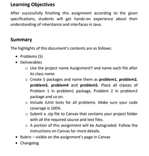 Solved Learning Objectives After Successfully Finishing This Chegg