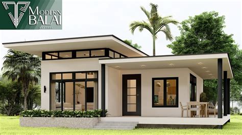 Simple House Design Small Farmhouse Idea 10x11 Meters Youtube