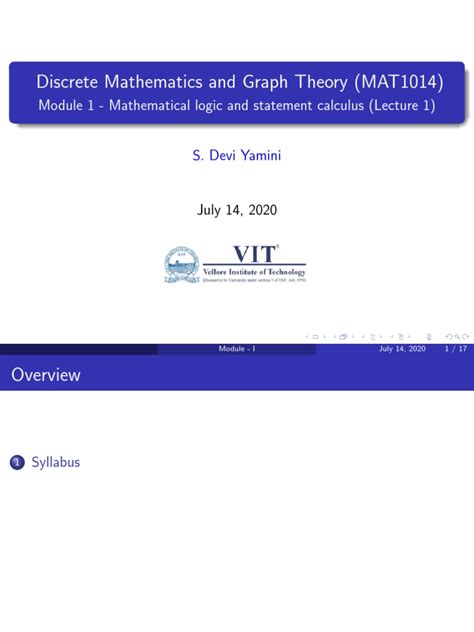 Dmgt Module1 Lecture1 Pdf