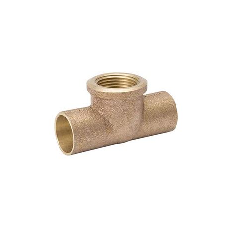 12 Copper Tee Lead Free Copper X Copper X Female By Brand