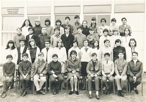Photo De Classe Classe De 3ème De 1966 Lycée Annexe Paul Eluard