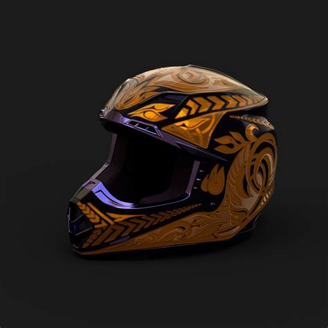 Motorcycle Helmet Customization Behance