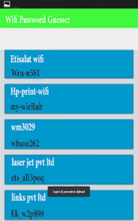 Android 용 Wifi Password Guesser 다운로드