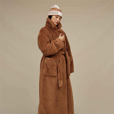 Ugg Alesandra Faux Fur Wrap Coat For Women Ugg® Uk