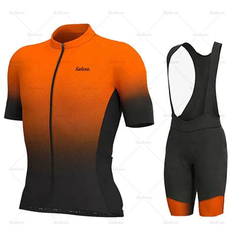 Ensembles de maillots de cyclisme à manches courtes pour hommes vêtements de vélo respirants