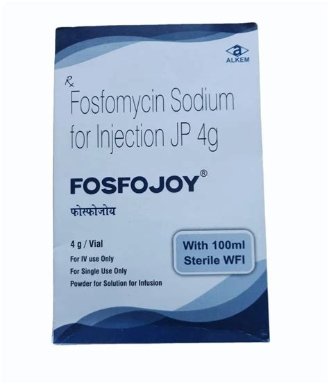 4g Fosfomycin Sodium Injection Jp 4 Gm At Rs 6199 Vial In Prayagraj
