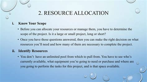 Project Resource Allocation Pptx