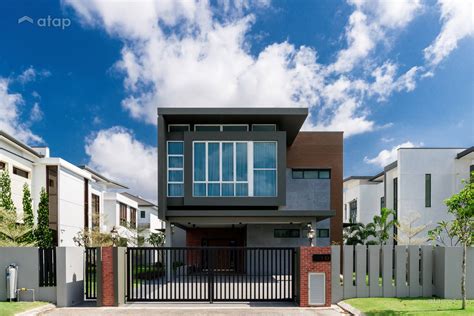Industrial Exterior Bungalow Design Ideas And Photos Malaysia