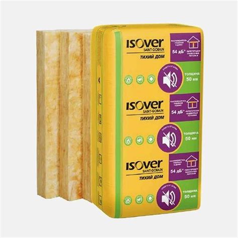 Минплита ISOVER Тихий дом (звукозащитная) (9,99 м2) Цена: 7100 тг ...