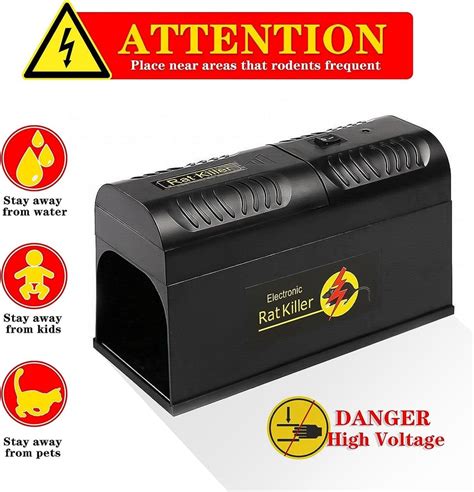 Electronic Mouse Trap Mice Rat Killer Pest Victor Control Electric