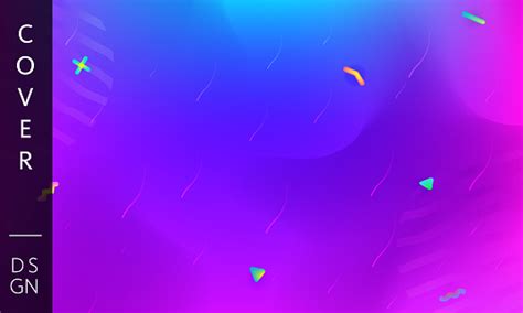 색상 현대 배경입니다 화려한 프리 젠 테이 션 배경입니다 0명에 대한 스톡 벡터 아트 및 기타 이미지 0명 3차원 형태 가리기 Istock