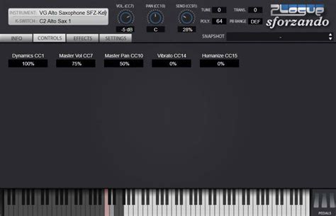Vg Alto Saxophone Sfz Library Improvizer Audio