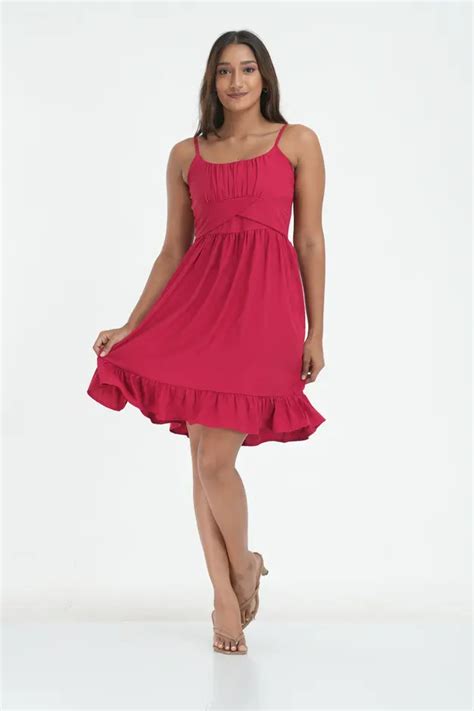 Spaghetti Strap Midi Dress New Attire Avenue