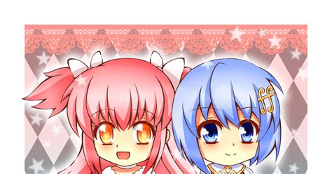 魔法少女まどかマギカ ちっちゃいまどさや Wancoのイラスト Pixiv