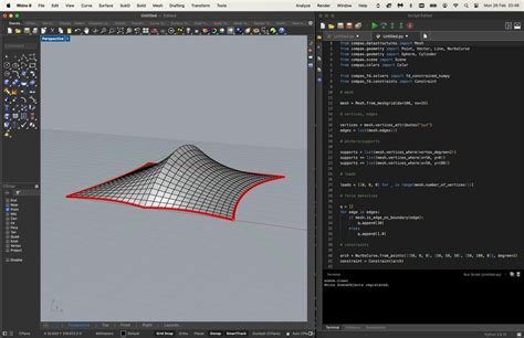 importing compas fd to rhino8 scripteditor compas rhino compas