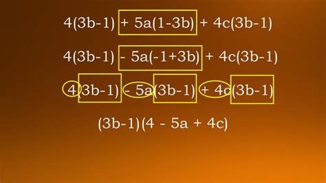 Factoring With Common Monomial Factor PDF Science