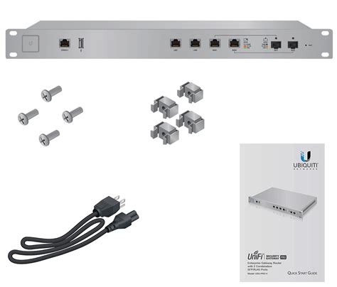 Ubiquiti Usgpro4 Unifi Security Gateway 2 Puertos Sfp Rackeable