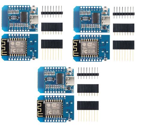 Контроллер на Wi Fi модуле Esp8266 4mb Wemos D1 Mini Type C 3 шт