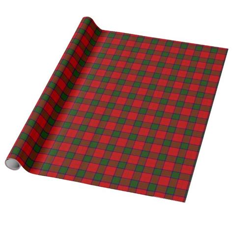 Clan Robertson Tartan Wrapping Paper Zazzle