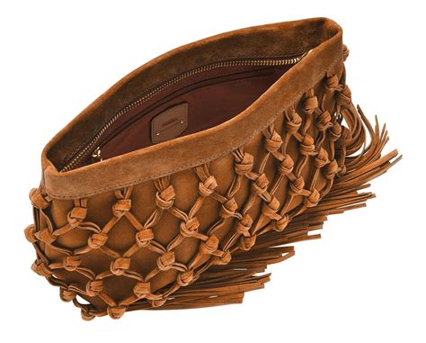 FOSSIL Clutch Penrose Pouch Clutch Saddle Suede Buy Bags Purses