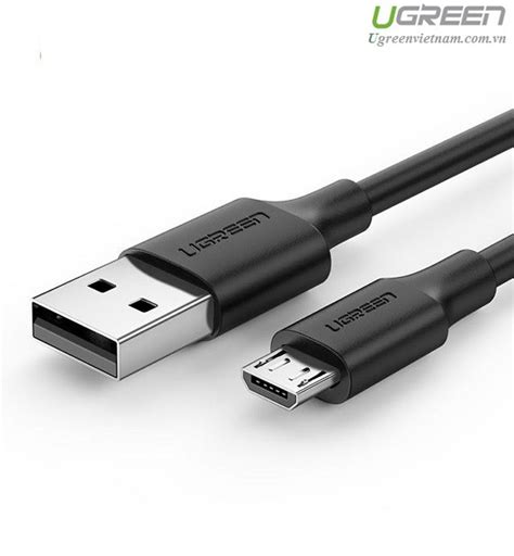 Cáp Sạc Micro Usb Dài 2m Chính Hãng Ugreen 60138 Cao Cấp
