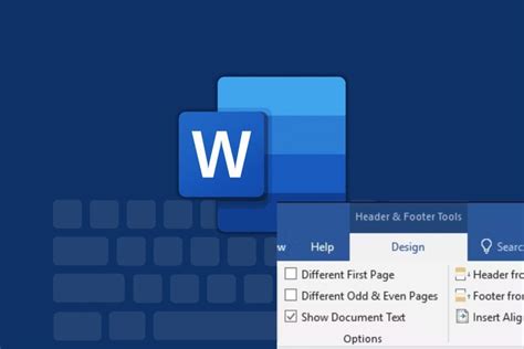 How To Put Microsoft Word Header On First Page Only