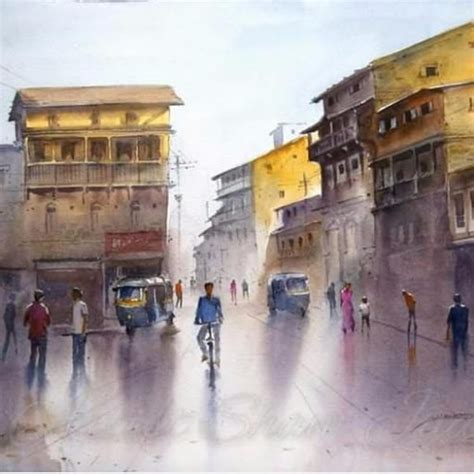 Untitled Iv By Sham Jadhav Art Price Rs 51200 Medium Watercolor On Paper Dimension