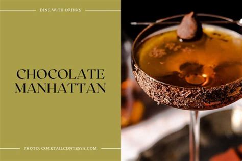 27 Chocolate Liqueur Cocktails To Satisfy Your Sweet Tooth Dinewithdrinks
