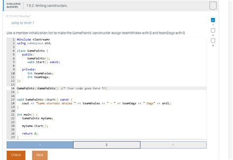 Solved CHALLENGE ACTIVITY 391722 2037154 Qx3zqy7 Jump To Chegg