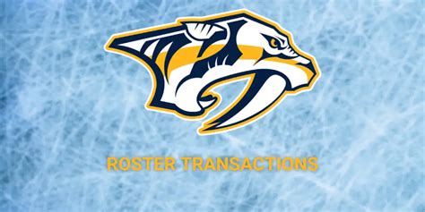 Nashville Predators Acquire Forward Inside The Rink