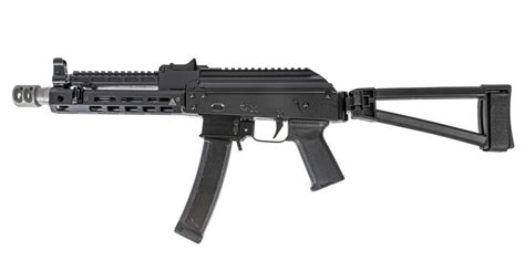 Psa Ak V 9mm Moe Alg Triangle Side Folding Brace With Sa 8 Rail Gas Tube And Sa 2 Muzzle Brake