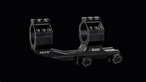 3d Model Burris Ar Pepr Scope Mount 30mm Vr Ar Low Poly Cgtrader