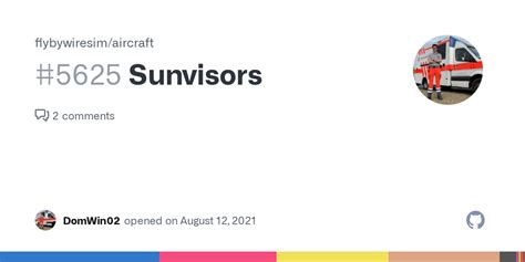 Sunvisors Issue 5625 Flybywiresim Aircraft GitHub