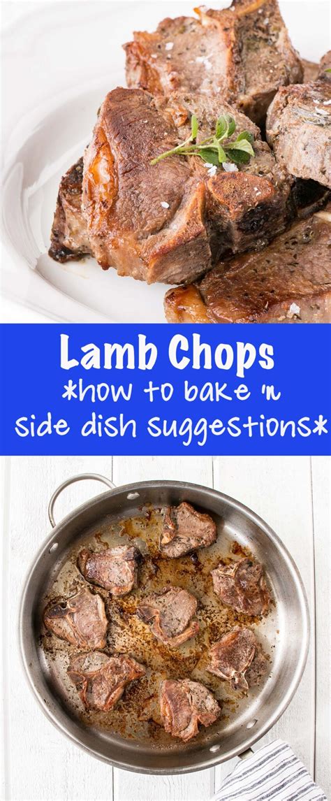 How To Bake Lamb Chops My Kitchen Love