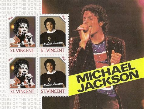 Pin On Stamps Michael Jackson