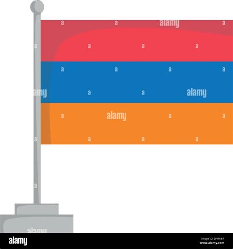 National Flag Of Armenia Vector Illustration Stock Vector Image And Art