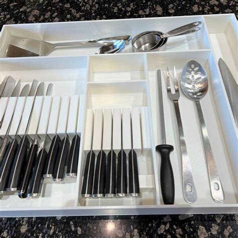Knife Drawer Insert Custom Etsy