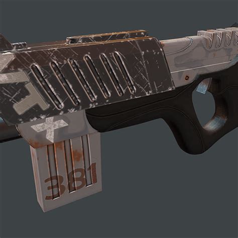 Mass Effect Smg On Behance