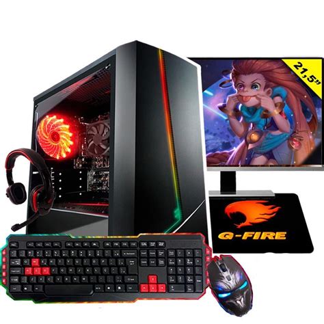 PC Gamer G Fire Completo AMD A RAM GB KaBuM