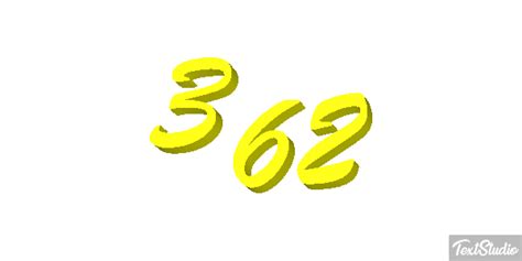 362 Number Animated  Logo Designs