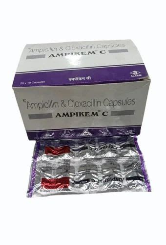Alkem Ampikem C Ampicillin Cloxacillin Capsules At ₹ 40 Strip In Hajipur