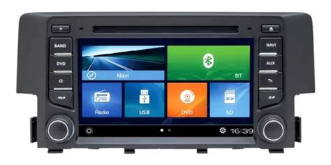 Central Multimídia Aikon Honda Civic G10 2018 Novo Chicote Parcelamento Sem Juros