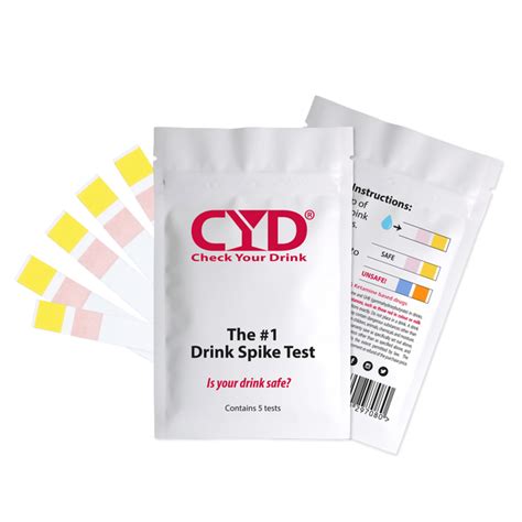 Cyd Check Your Drink Strips Ukdrugtesting Buy Online Valuemed