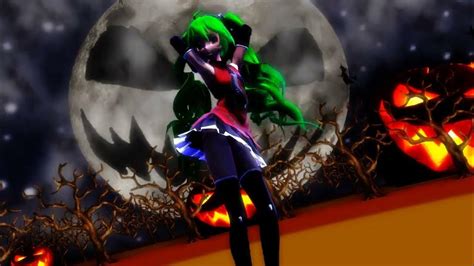 Mmd Hip Sway Tiktok Dance Ft Halloween Miku Youtube